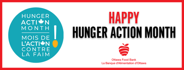 Happy Hunger Action Month! - Ottawa Food Bank