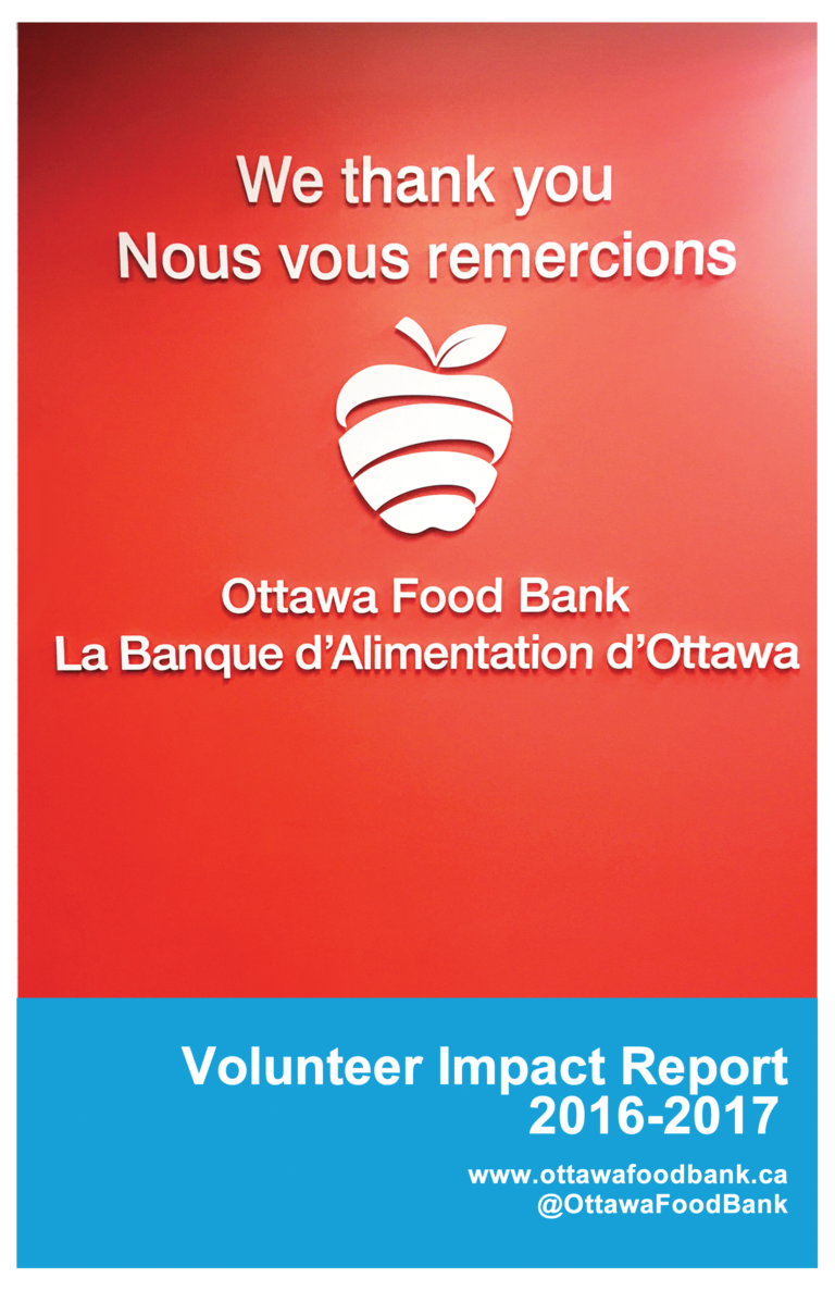 Volunteer Impact Report - Ottawa Food Bank