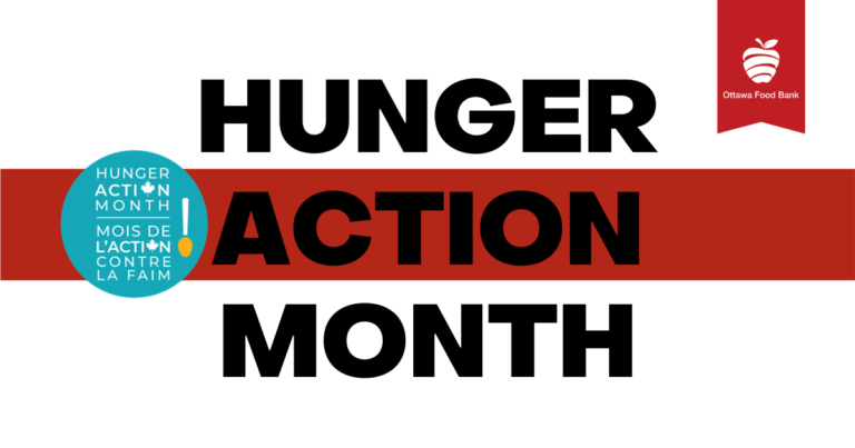 September is Hunger Action Month! - Ottawa Food Bank