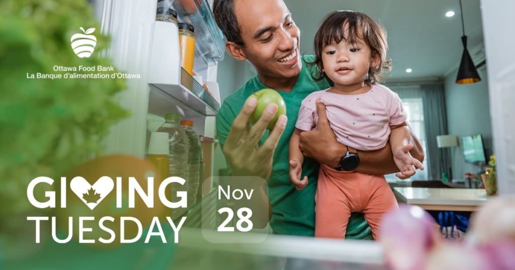 GivingTuesday 2023 - Ottawa Food Bank