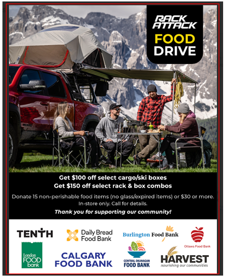 Rack Attack Food Drive - Ottawa Food Bank